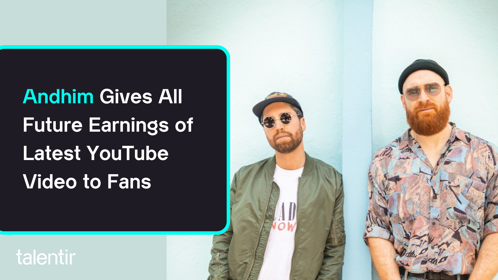 Andhim Gives All Future Earnings of Latest YouTube Video to Fans